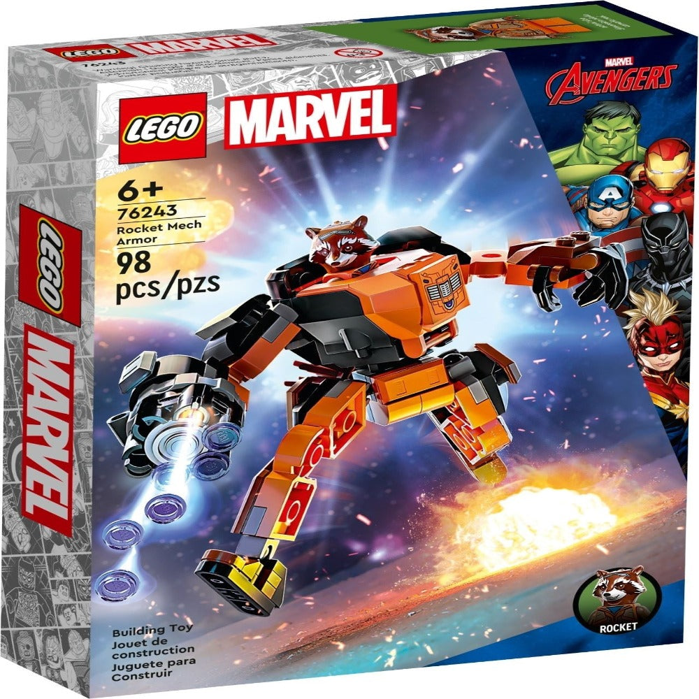 LEGO 76243 Marvel Super Heroes Rocket Mech Armor — Toycra