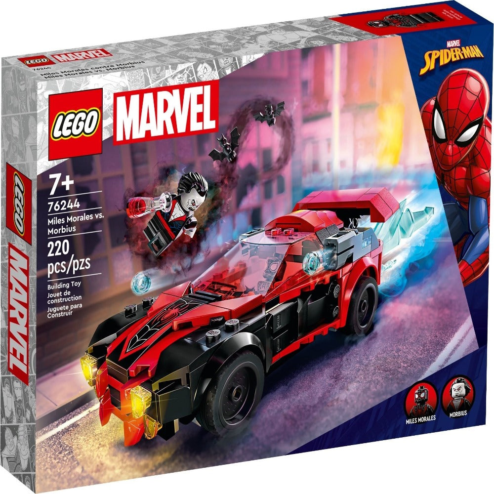 LEGO 76244 Super Heroes Miles Morales vs. Morbius — Toycra