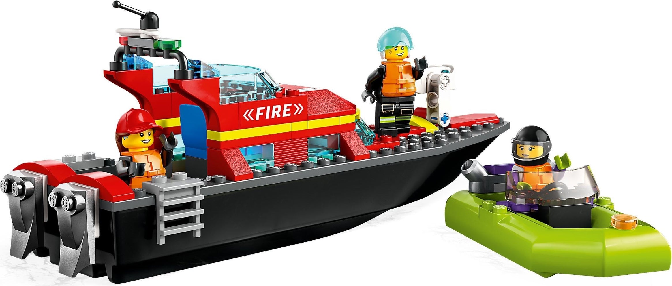 LEGO City 60373 Fire Rescue Boat — Toycra