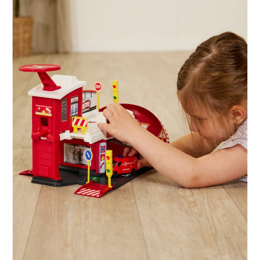 Majorette Creatix Rescue Station + 1 Vehicle — Toycra