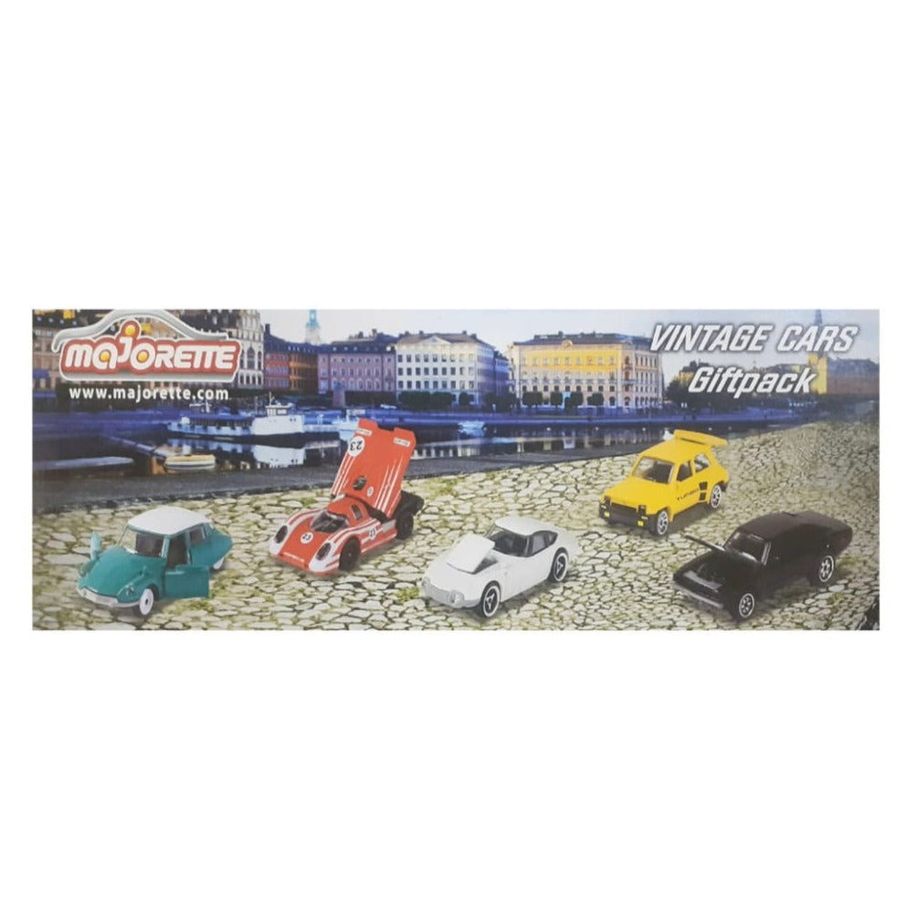 Majorette Vintage 5 Pieces Git Pack Car Set — Toycra