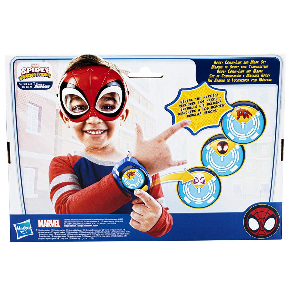 Marvel Spidey and His Amazing Friends Spidey Comm-Link and Mask Set ...