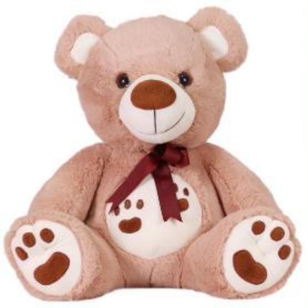 Mirada 40cm Bear With Belly - Brown — Toycra