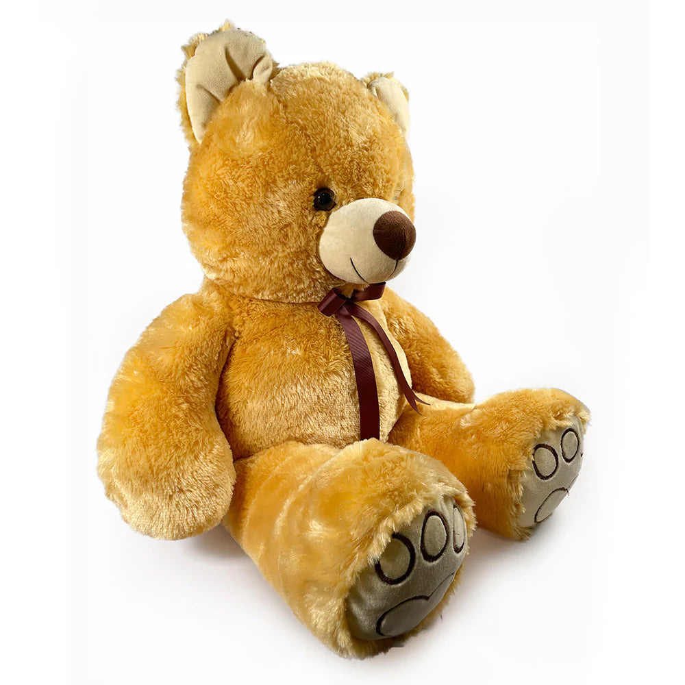 Mirada Floppy Jumbo Teddy Bear 80cm- Brown — Toycra