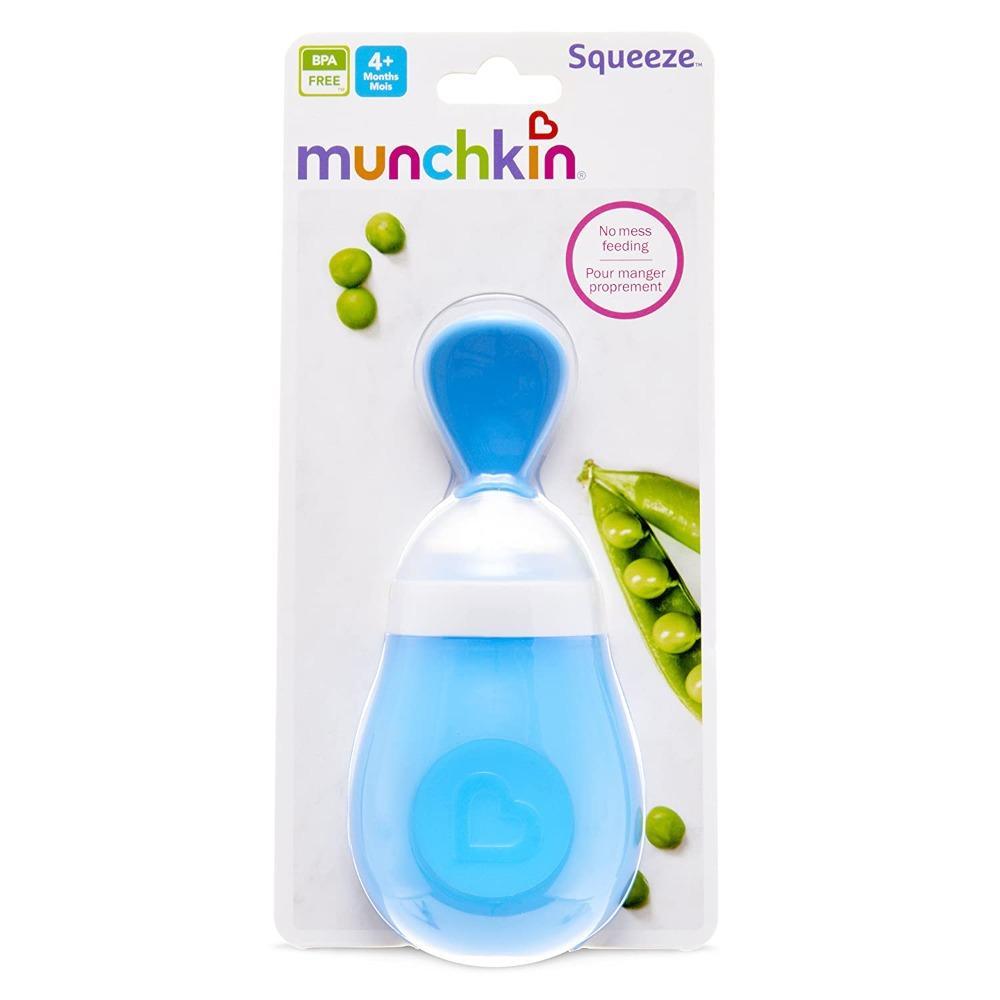 Munchkin Squeeze Spoon -Multicolour — Toycra
