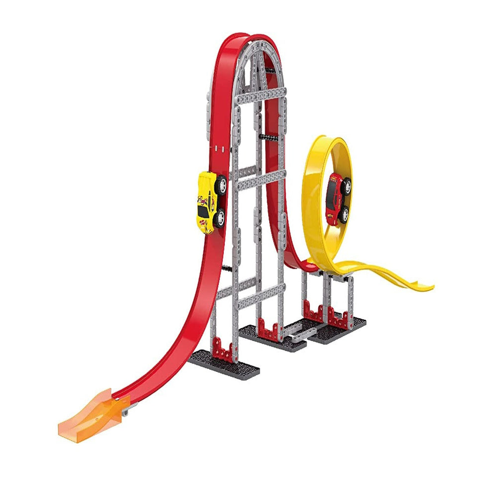 Playzu Magnetic Track Set - 1.5 Loops (144 Pcs) — Toycra