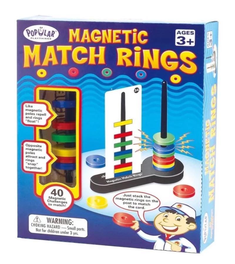 Popular Playthings Magnetic Match Rings — Toycra