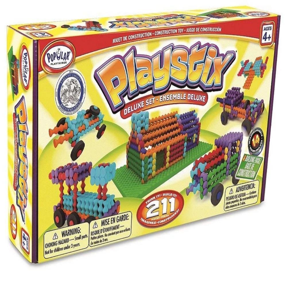 Popular Playthings Playstix Deluxe Set - 211 pcs — Toycra