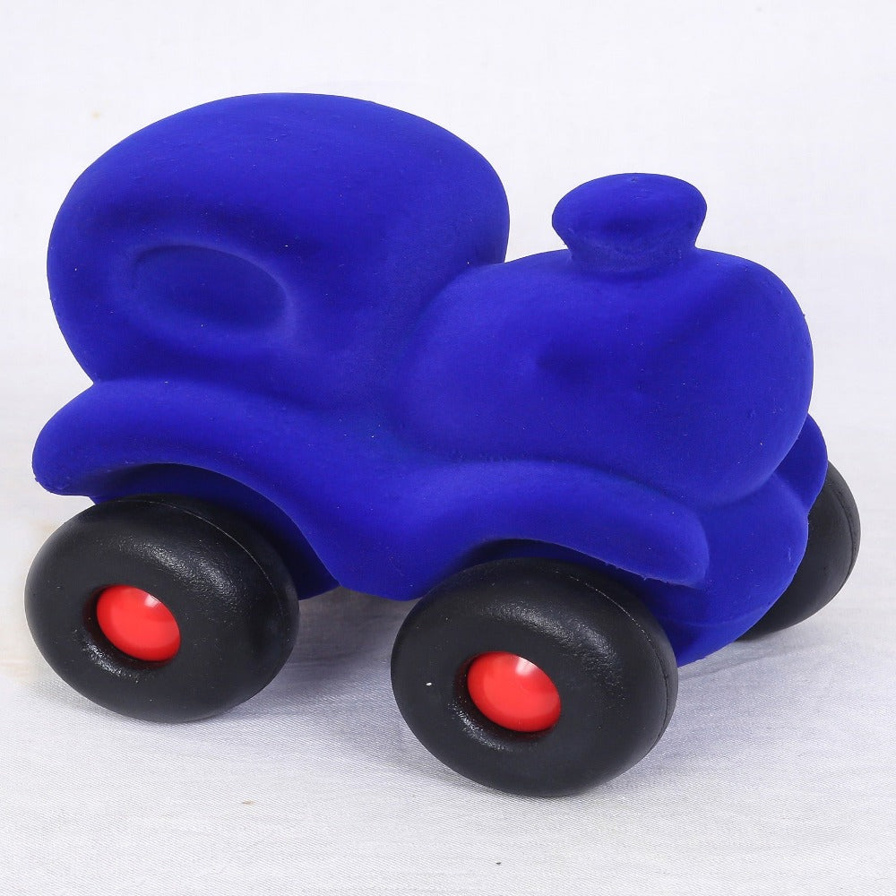Rubbabu Choo Choo Train Large - Dark Blue — Toycra