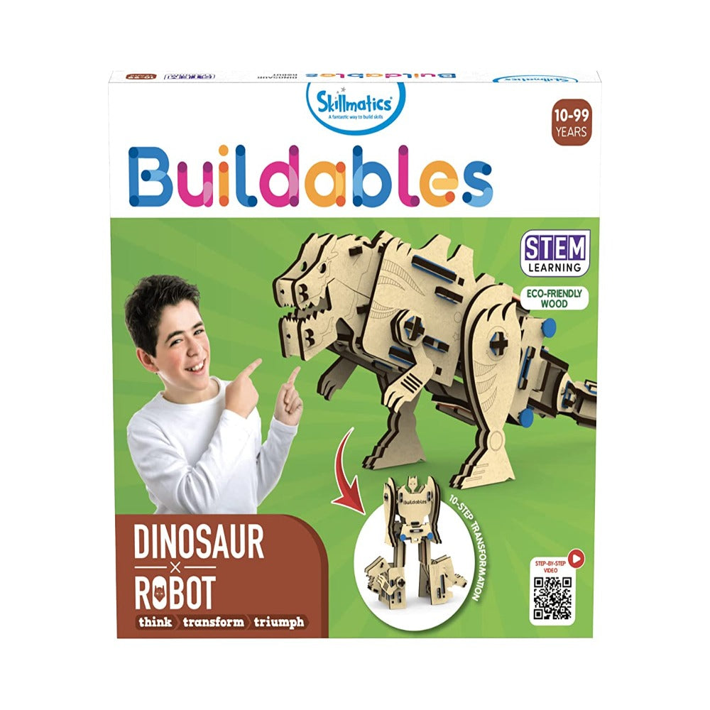 Skillmatics STEM Building Toy : Buildables Dinosaur x Robot — Toycra