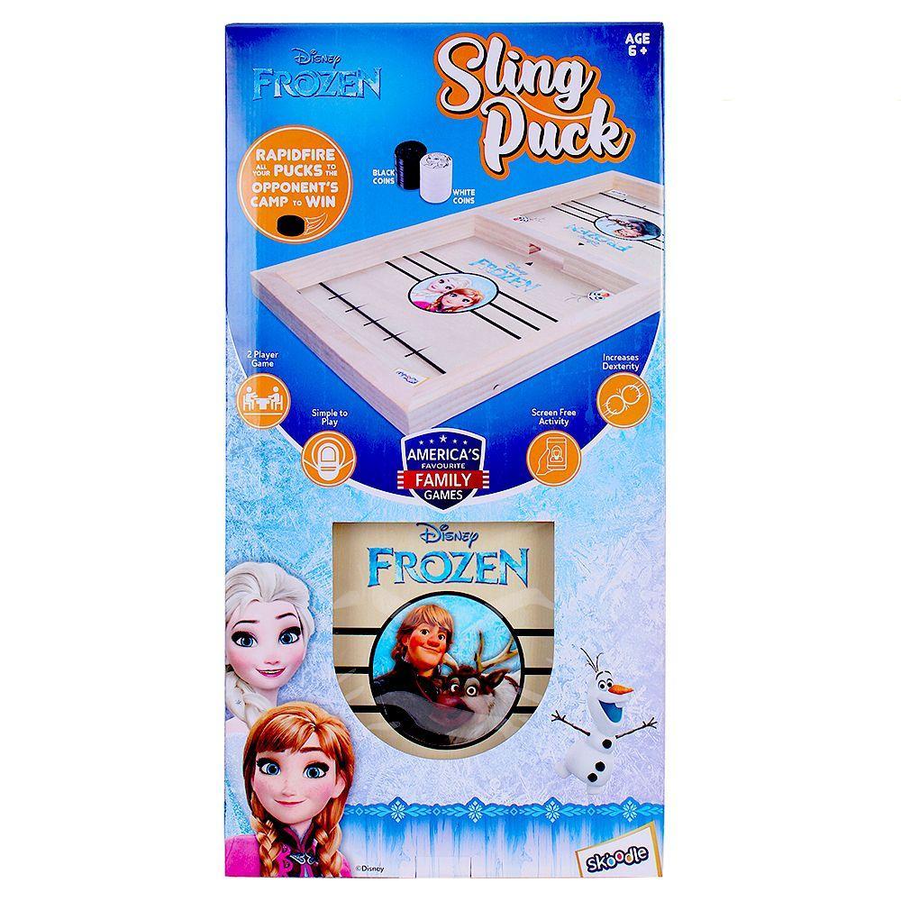 Skoodle Disney Frozen Sling Puck Game — Toycra