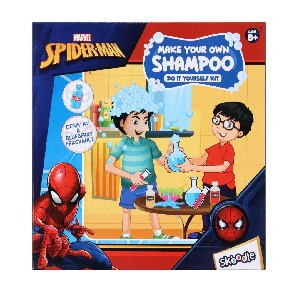 Skoodle Marvel Spiderman Make Your Own Shampoo - Do It Yourself Kit ...