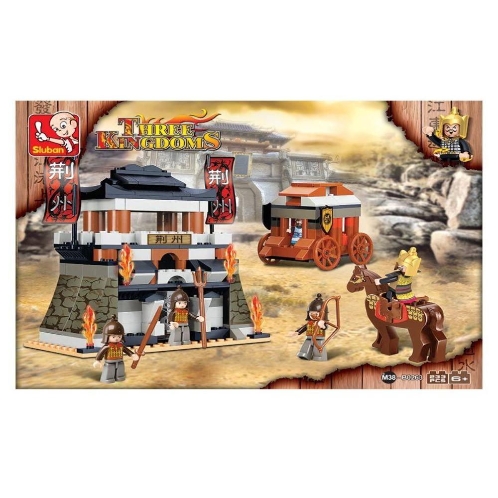 Sluban M38-B0263 Red Cliff Construction Blocks Set - 233 Pieces — Toycra