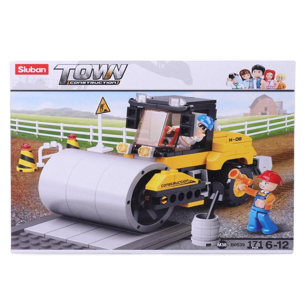 Sluban M38-B0539 Town Construction Road Roller Building Block Set - 17 ...