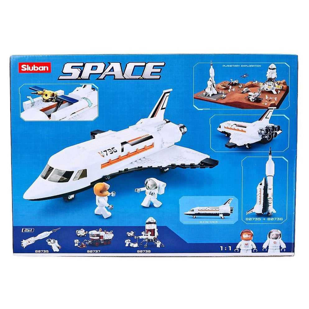 Sluban M38-B0736 Space Shuttle Blocks Toy Set - 231 Pieces — Toycra