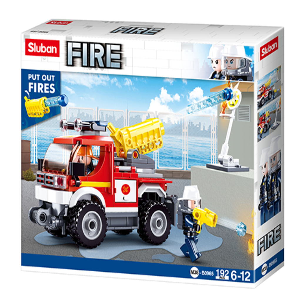 Sluban M38-B0965 Fire Off-Road Engine — Toycra