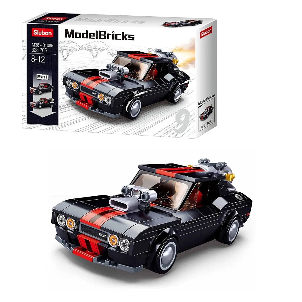 Sluban ‎M38-B1085 Modified CAR 2IN1 Building Blocks — Toycra