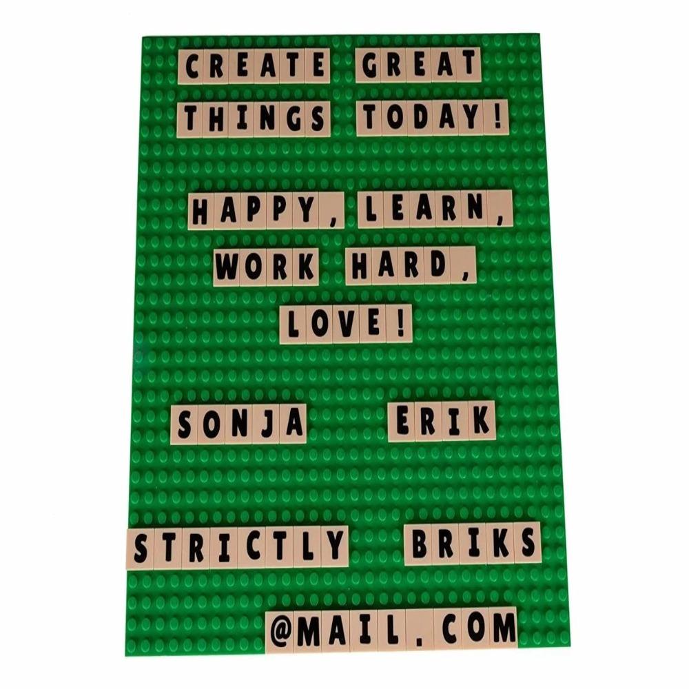 Strictly Briks AlphaBriks Set — Toycra