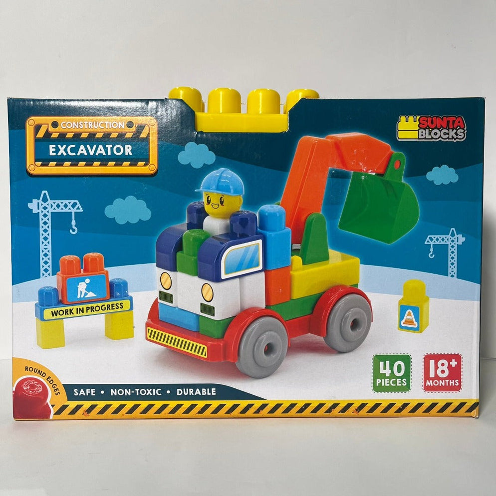 Sunta Blocks Construction - 40Pcs — Toycra