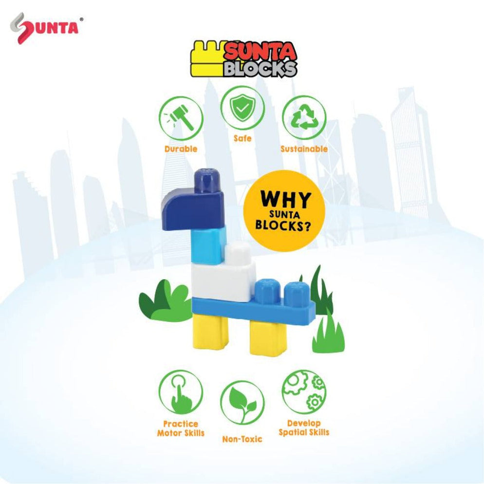 Sunta Construction Series Building Blocks — Toycra