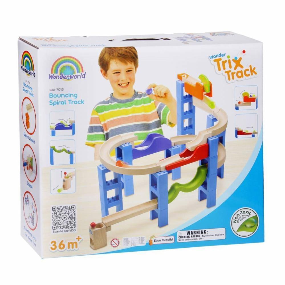 Wonderworld Bouncing Spiral Track — Toycra